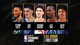 NBA unveils 2024–25 All-Rookie Teams