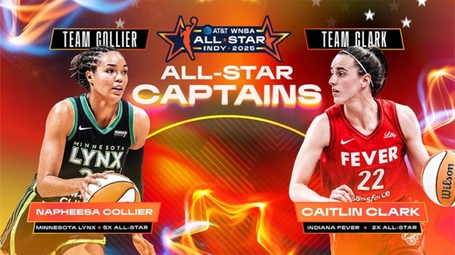 Caitlin Clark, Napheesa Collier named 2025 WNBA All‑Star captains