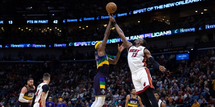 Bam Adebayo scores 26 points, Heat beat Pelicans 124-98