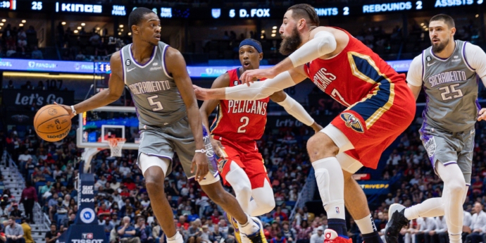 Kings beat Pelicans 121-103 to clinch Pacific Division title