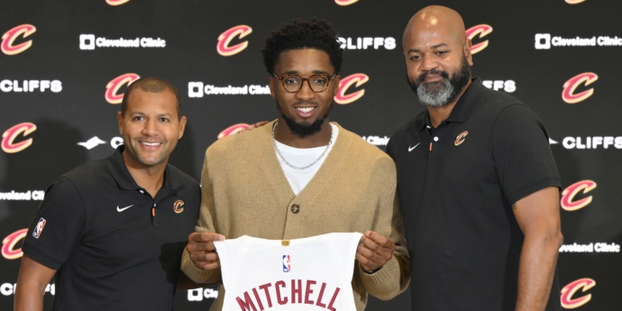 Donovan Mitchell ecstatic to bring experience to young, 'fun' Cavaliers