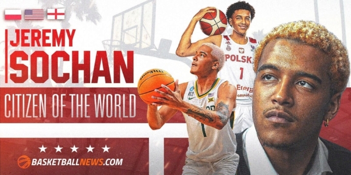 Jeremy Sochan, a 'citizen of the world,' sets course for the NBA