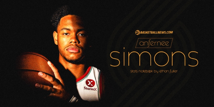 NBA Stats Notebook: The sun is still rising on Anfernee Simons