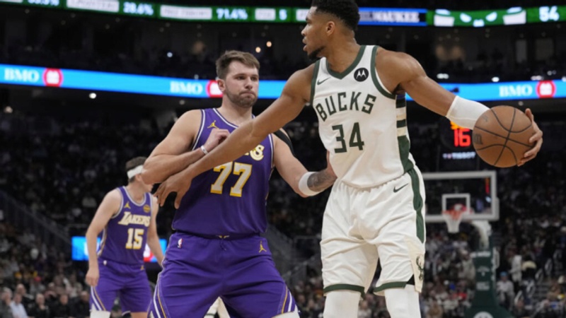 Luka, Giannis continue to lead 2026 NBA All-Star Game voting in second ...